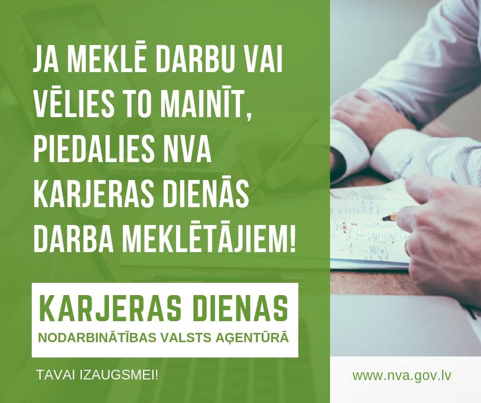NVA Karjeras dienas darba meklētājiem - Jelgava